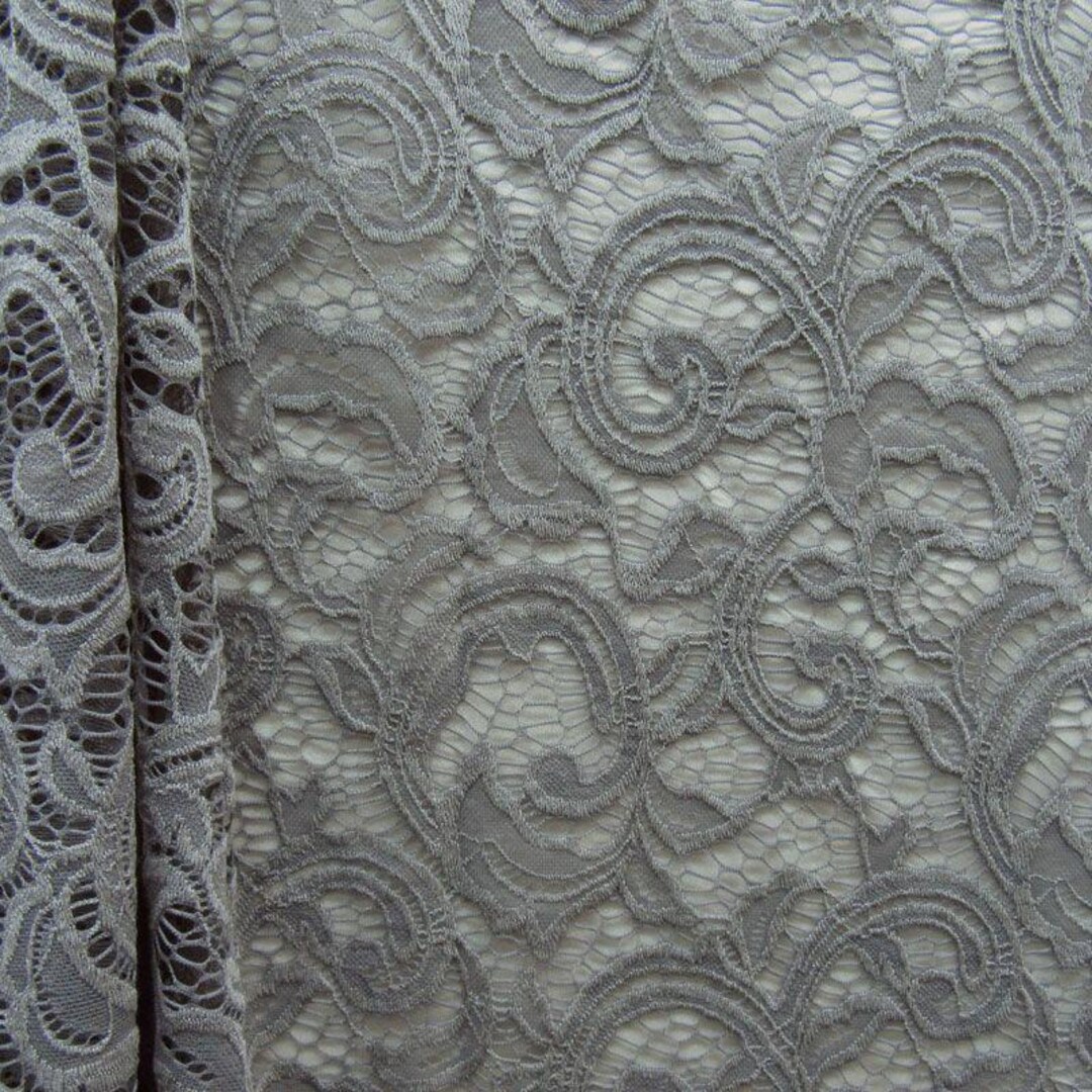Antique Paisley Pattern Stretch Lace (2 Way Stretch Lace/by the Yard ...