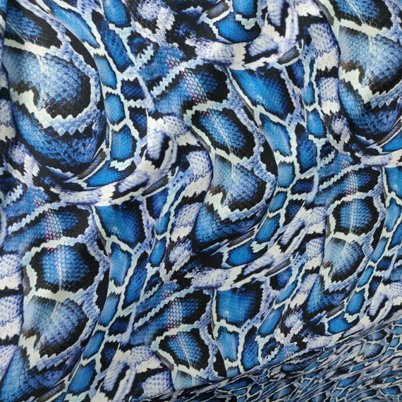 Craft Supplies & Tools Dyeing & Batik Earthy Snake Skin Printed Spandex ...