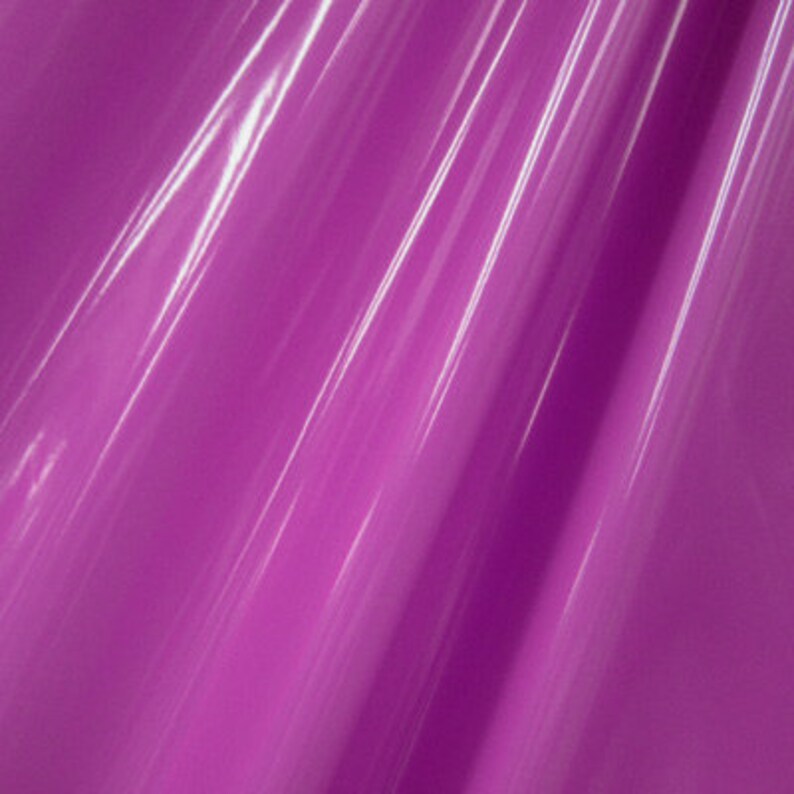 Shiny Finish on Poly Vinyl Fabric violet 4 Way - Etsy