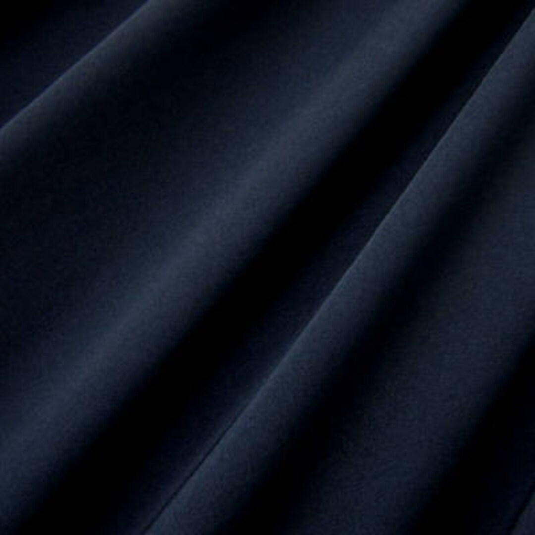 Matte Finish Milliskin Nylon Spandex Fabric (dark Navy) | (4 Way ...