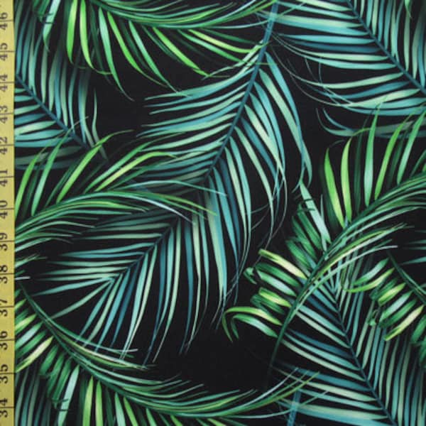 Palm Leaf Fabric - Etsy