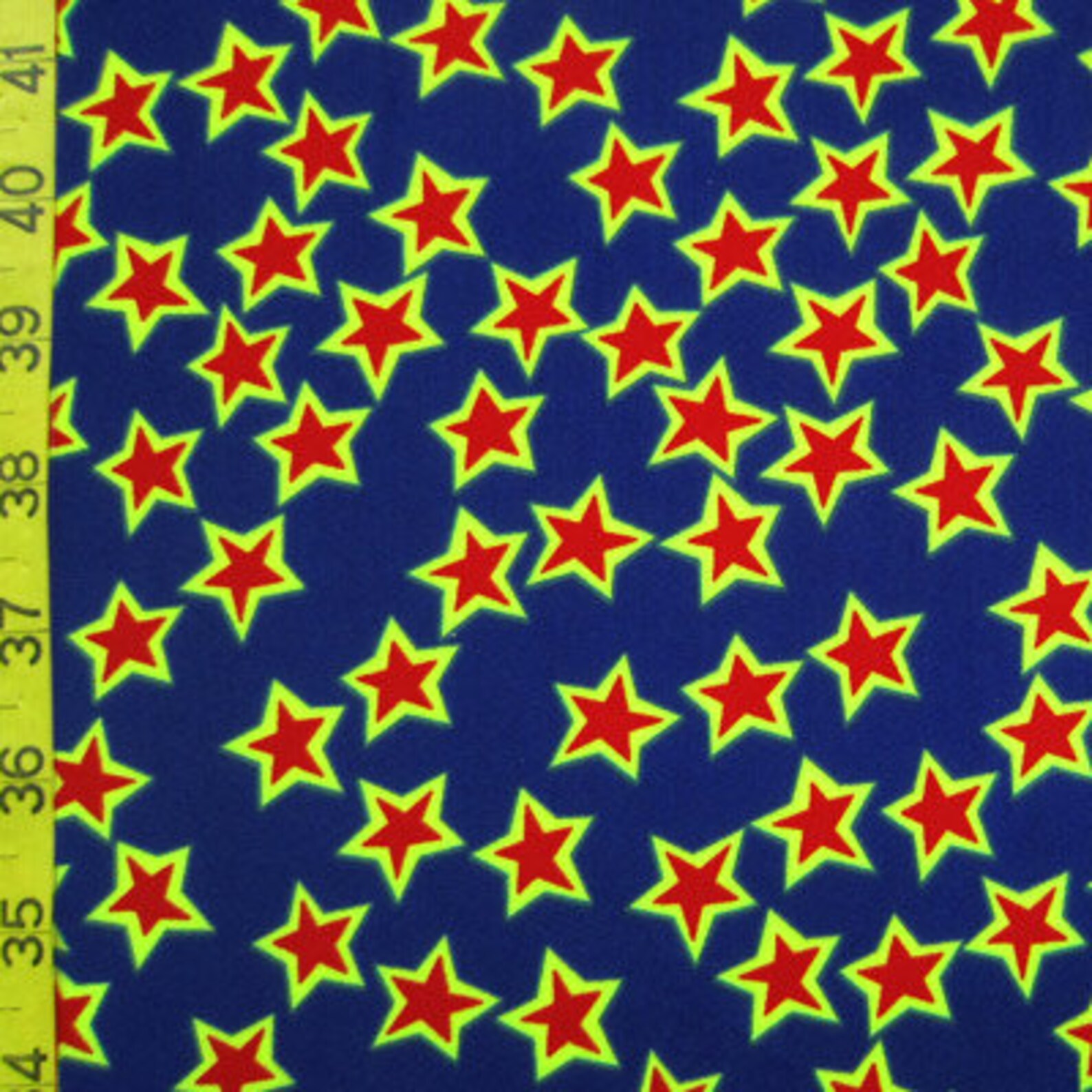 Glow-like Neon Stars on Nylon Spandex Fabric (multiple Colors) | (4 Way ...
