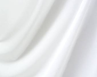White Shiny Milliskin Nylon Spandex Fabric 4 Way Stretch - Etsy