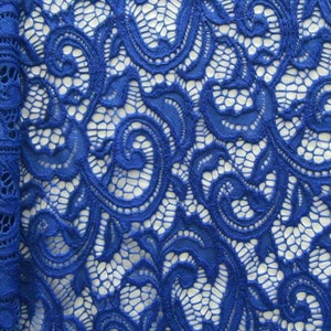 Antique Paisley Pattern Stretch Lace (2 Way Stretch Lace) | Multiple ...