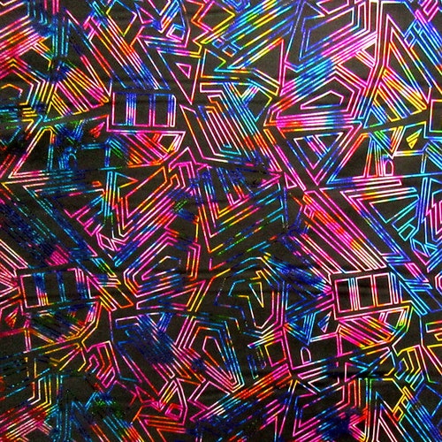 Psychedelic Void Abstract Print on Poly Spandex Fabric 4 - Etsy