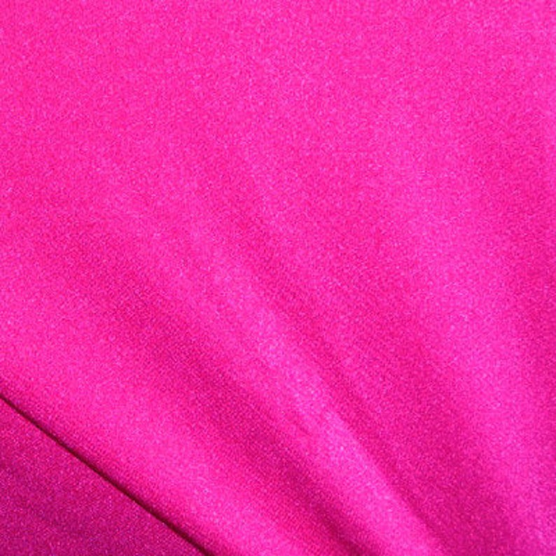 Shiny Finish Milliskin Nylon Spandex Fabric (neon Pink) | (4 Way ...
