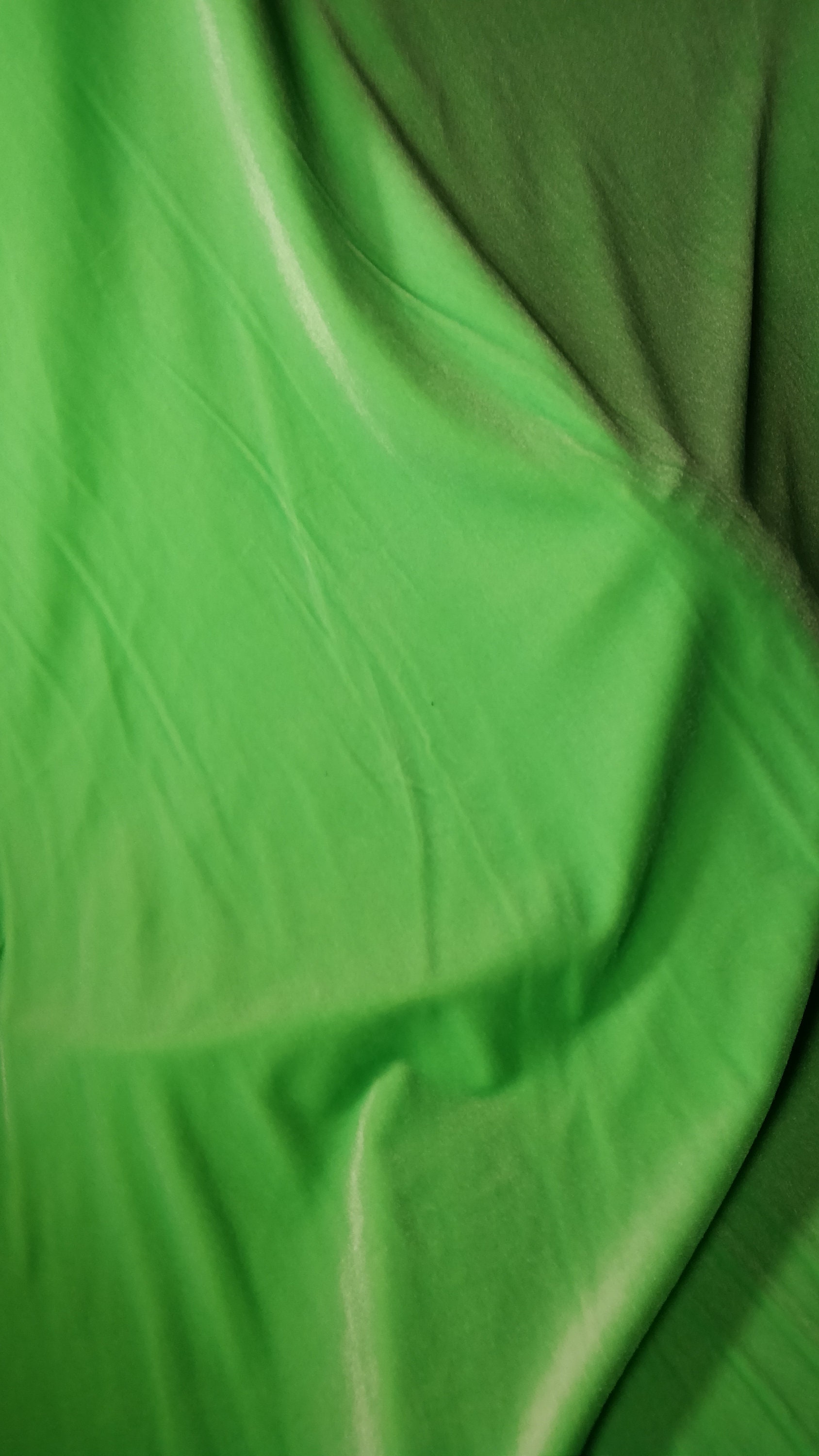 Solid Color Stretch Velvet Fabric (neon Green) | (4 Way Stretch/per ...