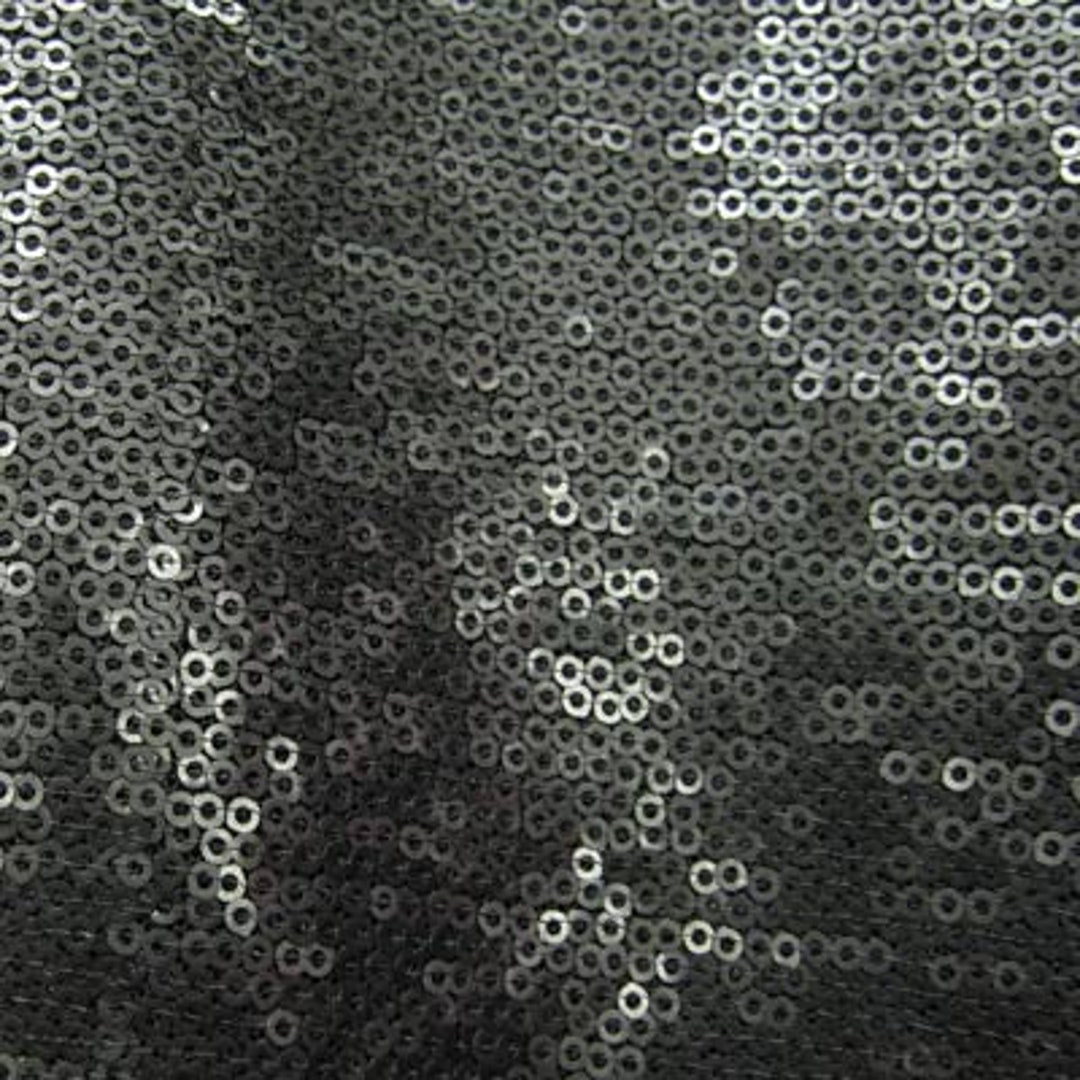 2mm Matte Finished Sequins on Poly Mesh Fabric | (2 Way Stretch/per ...