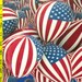 US Flag With Balloon Design on Poly Mesh Fabric 4 Way - Etsy