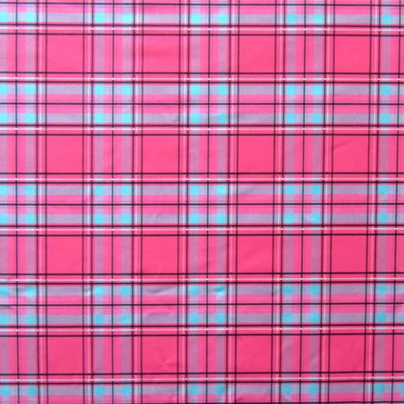 Pink Plaid Fabric - Etsy