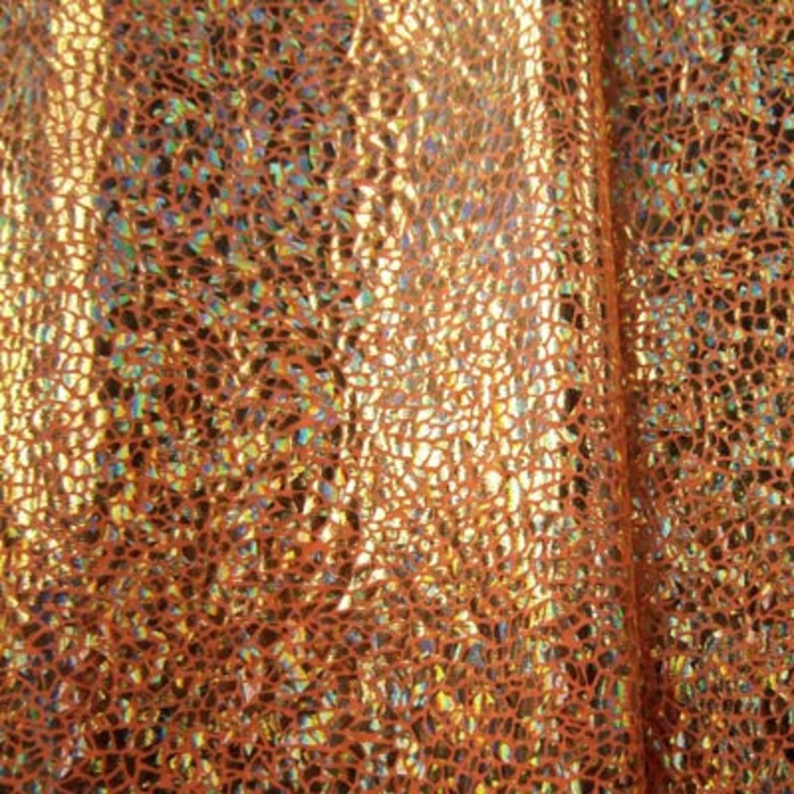 Holographic Foil Classic Avatar Pattern Spandex Fabric | (4 Way Stretch ...