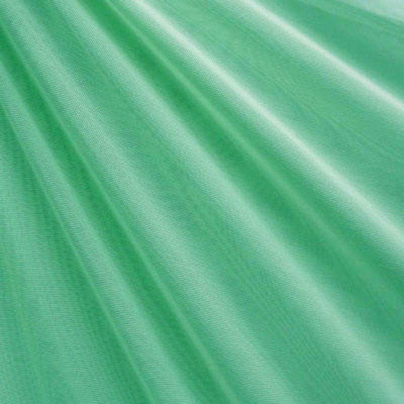 Stretch Sheer Mesh Fabric (mint Green) | (4 Way Stretch/per Yard) - Etsy