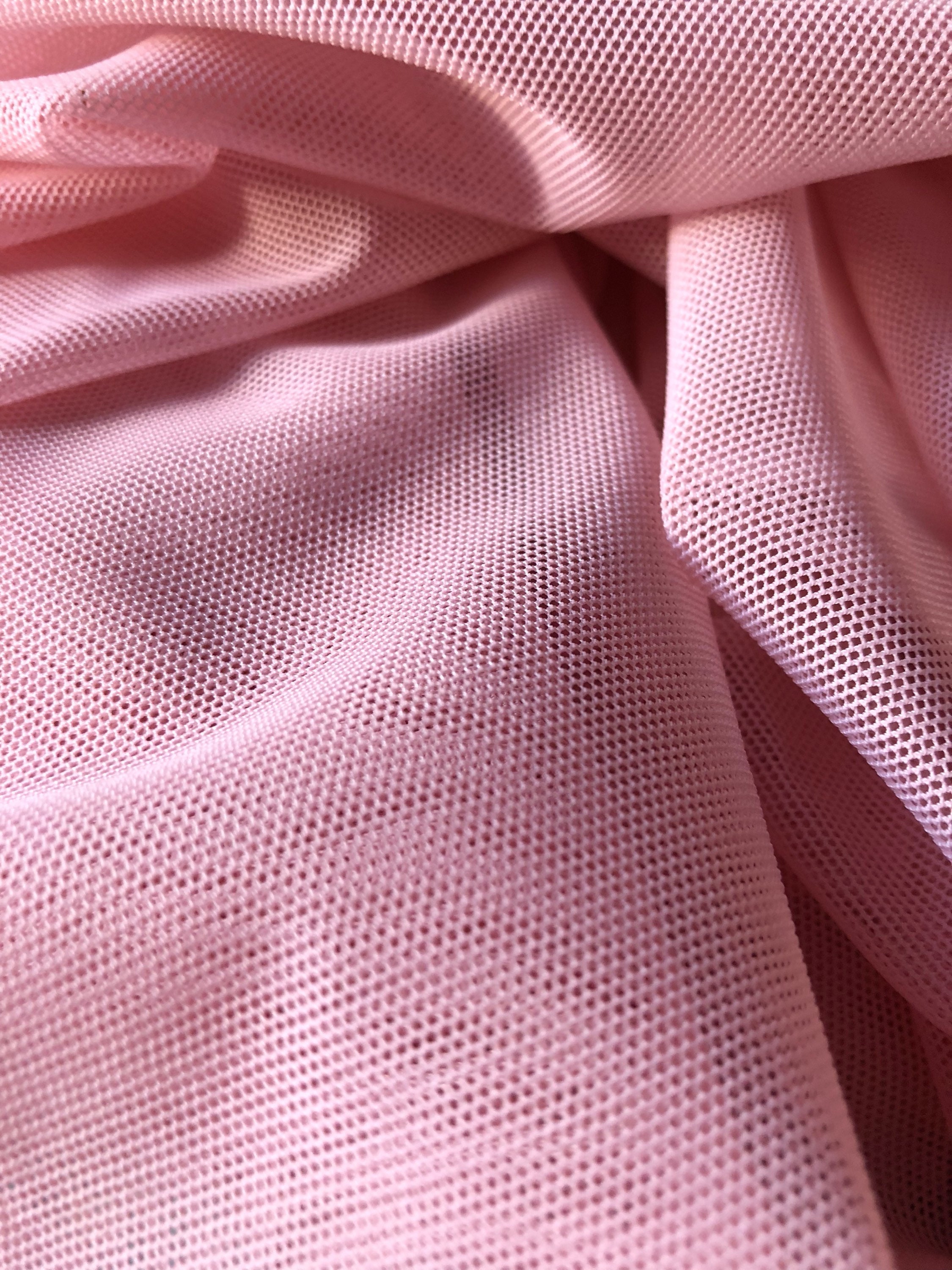 Stretch Sheer Mesh Fabric (blush Pink) | (4 Way Stretch/per Yard) - Etsy