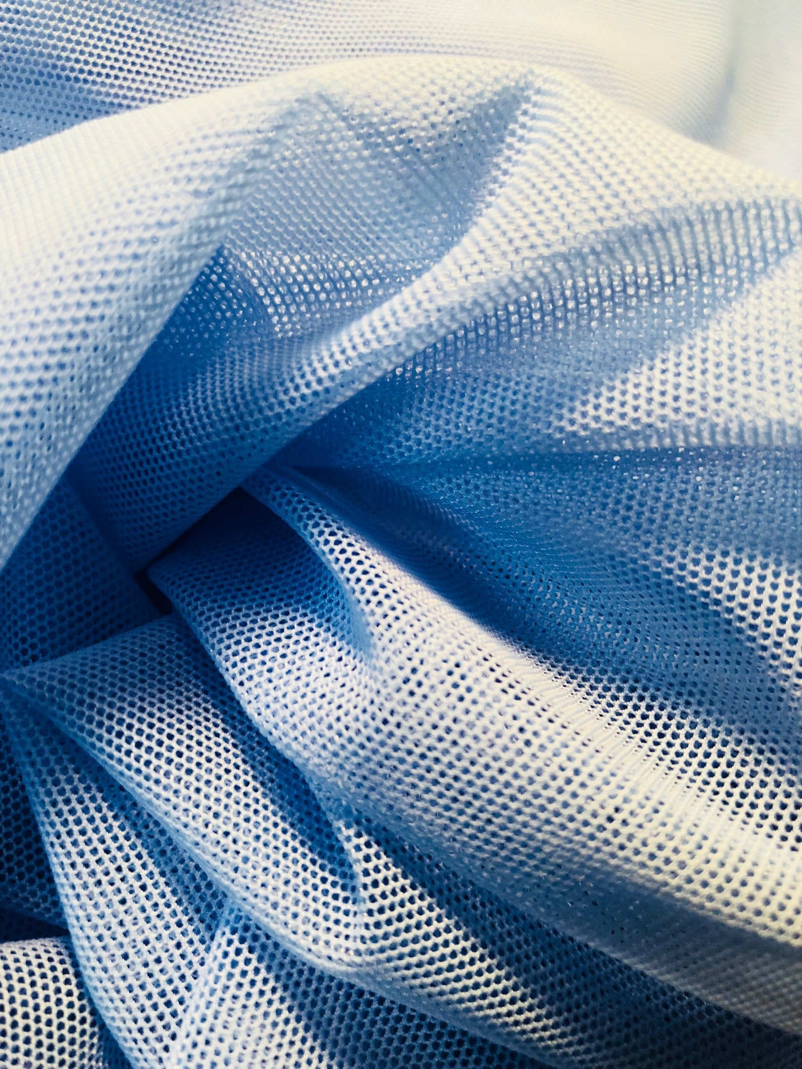 Stretch Sheer Mesh Fabric (periwinkle) | (4 Way Stretch/per Yard) - Etsy
