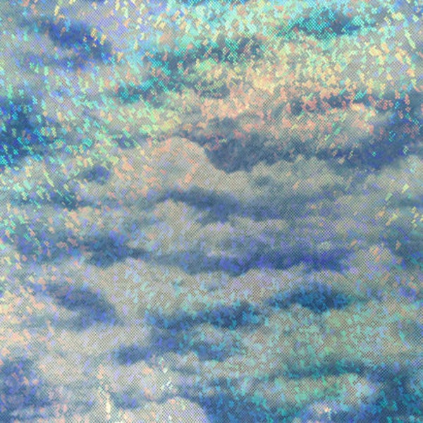 Cloud Print Fabric - Etsy