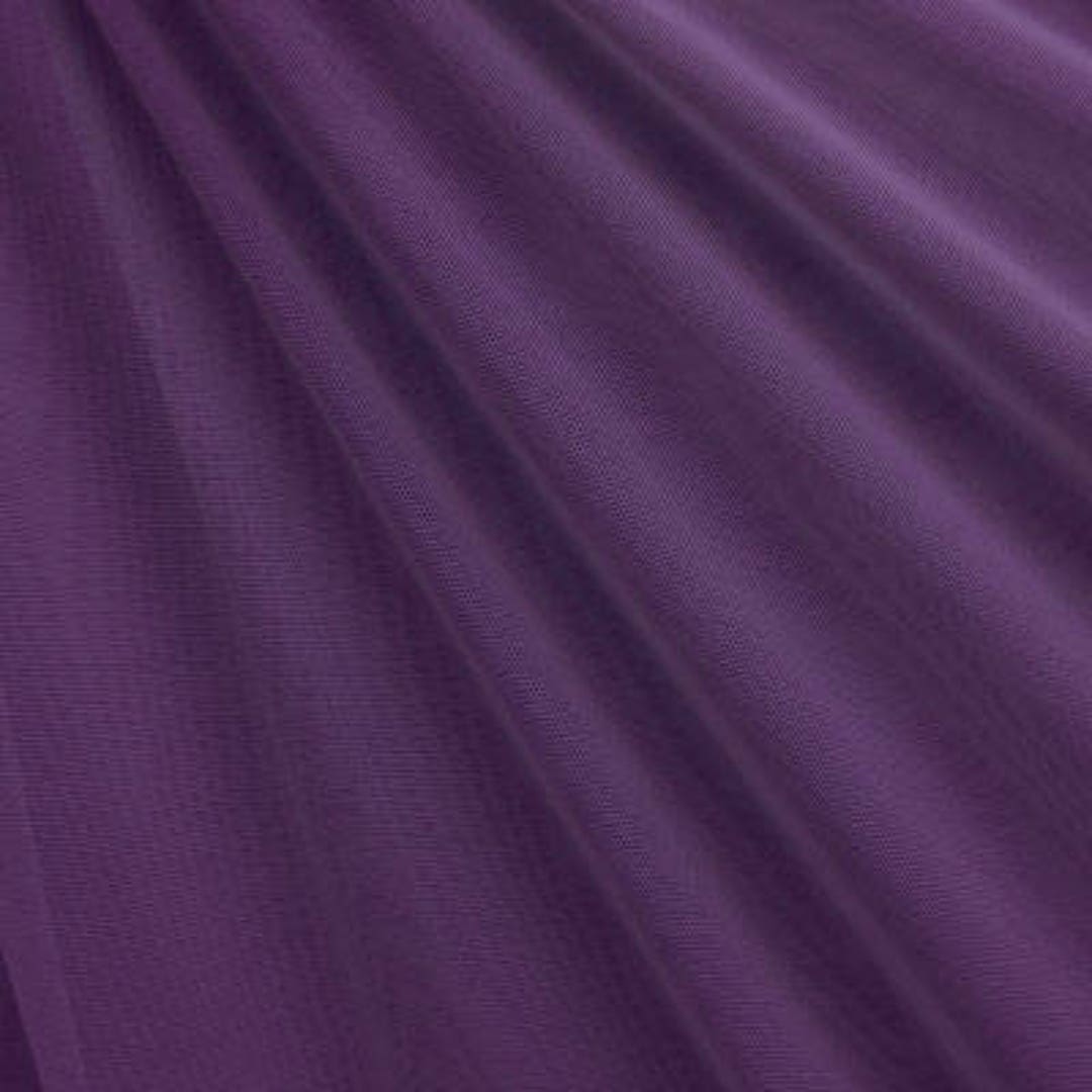 Stretch Sheer Mesh Fabric (plum) | (4 Way Stretch/per Yard) - Etsy