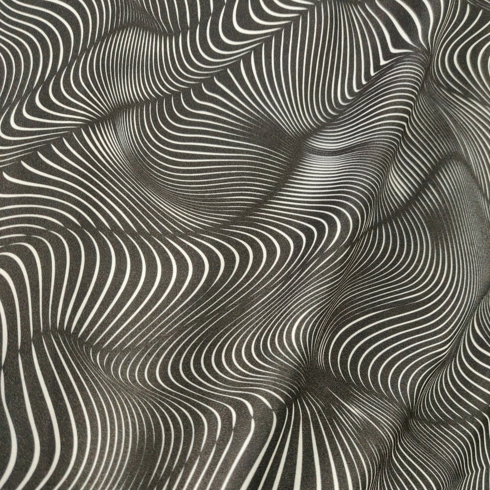 Psychedelic Void Abstract Print on Poly Spandex Fabric 4 - Etsy