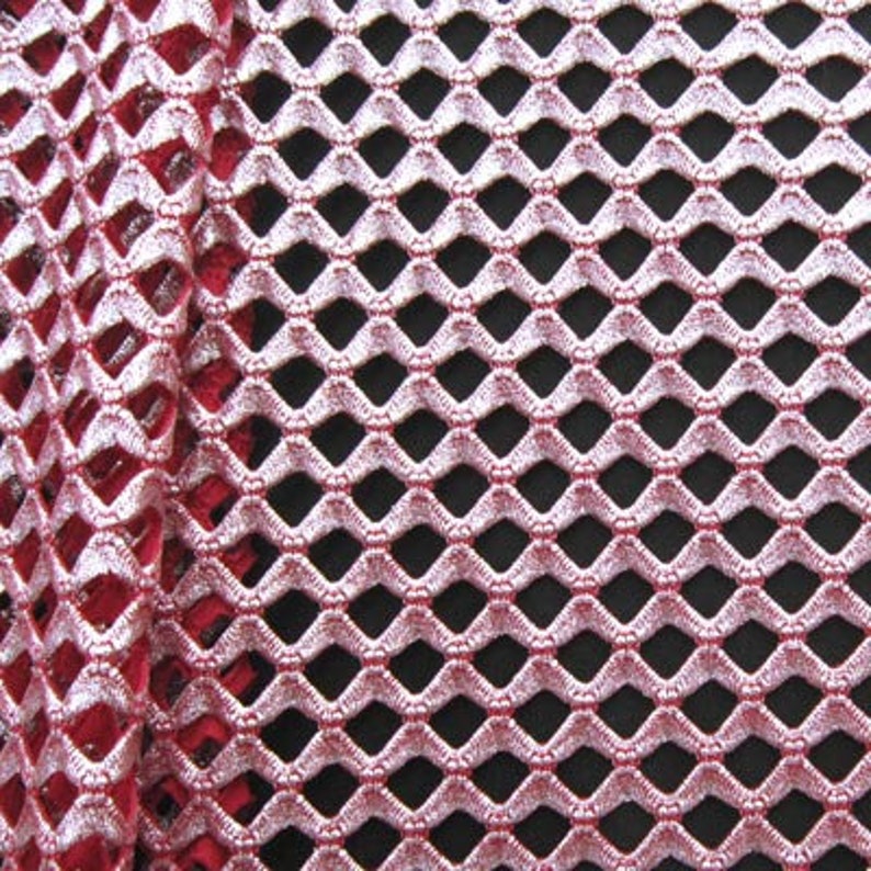 Metallic Cabaret Mesh With Big Holes Fabric Multiple Colors - Etsy