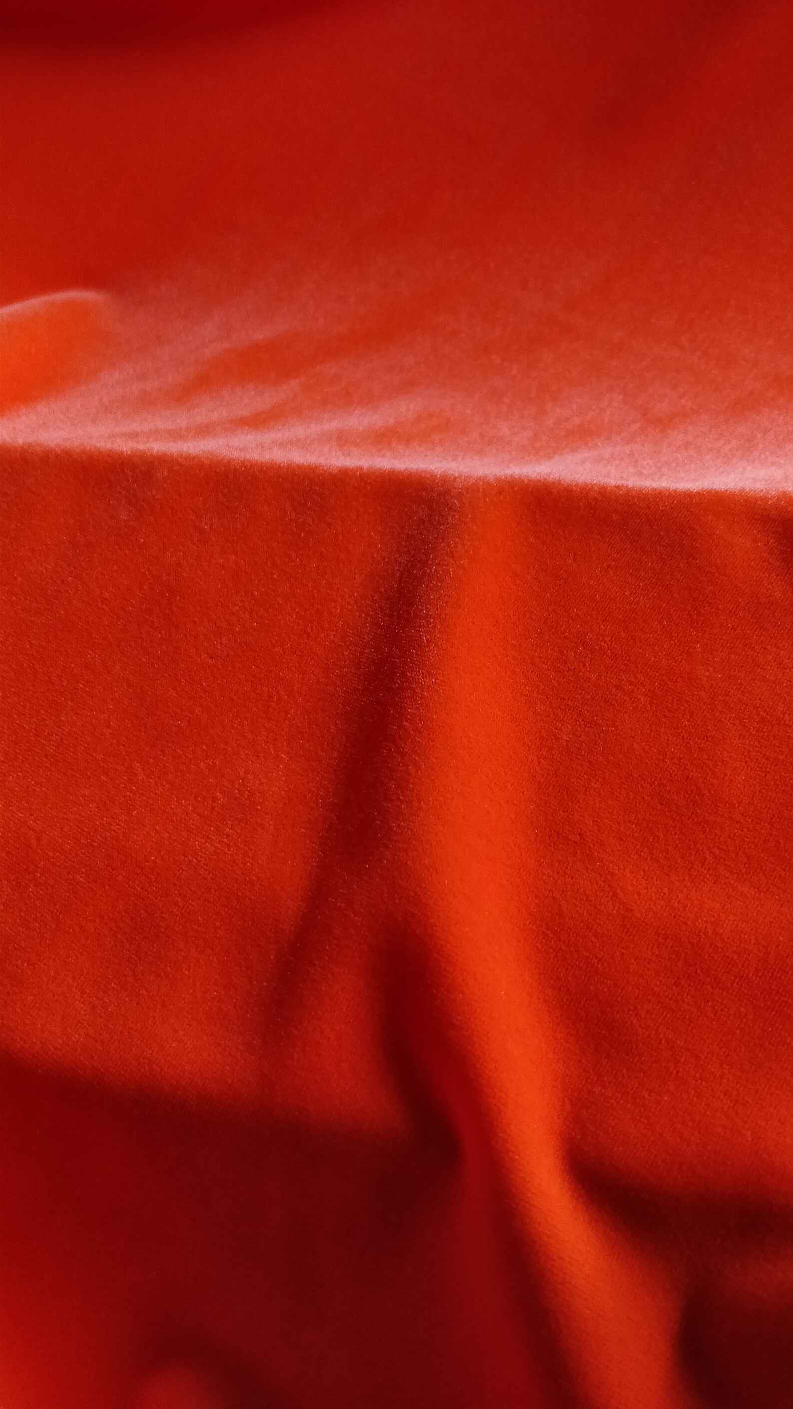 Solid Color Stretch Velvet Fabric neon Orange 4 Way - Etsy
