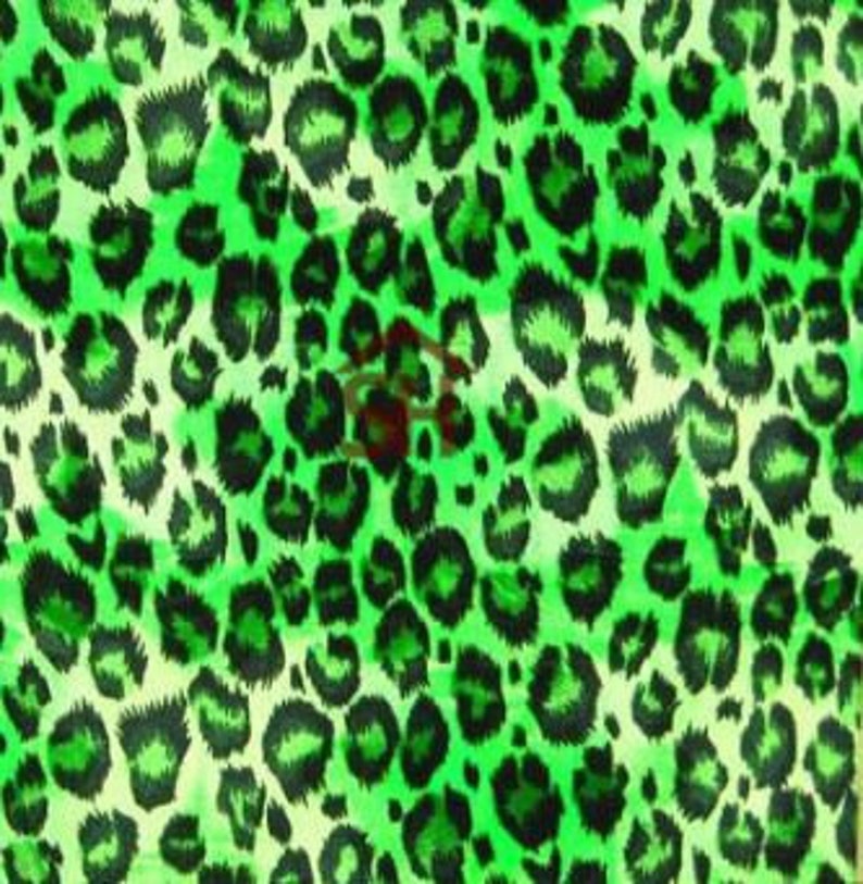 Safari Exotic's Velvet Leopard Skin Print Spandex Fabric - Etsy