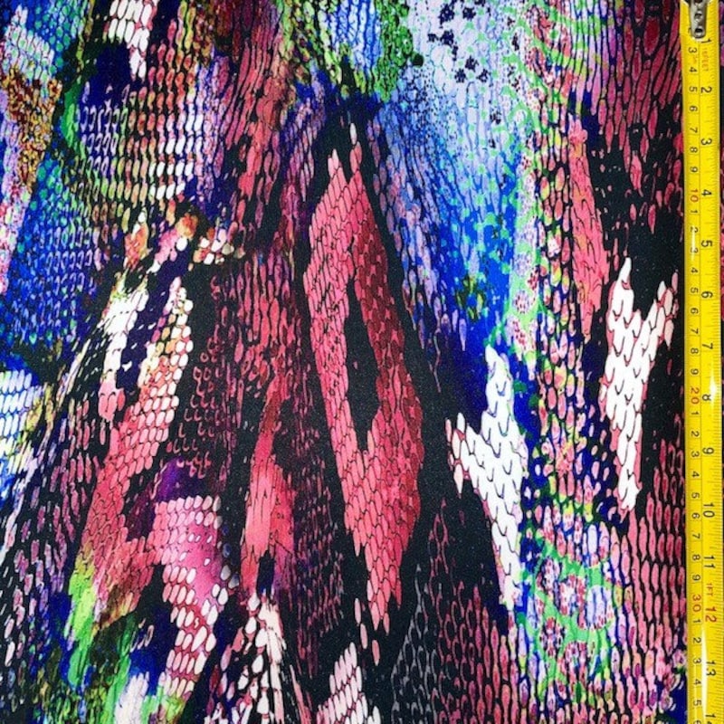 Snake Skin Fabric - Etsy