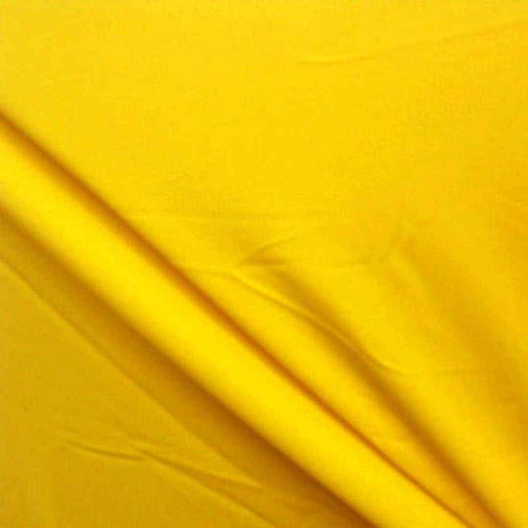 Matte Finish Milliskin Nylon Spandex Fabric (yellow) | (4 Way Stretch ...