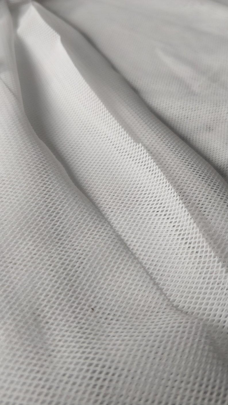 Classical Diamond Fishnet Mesh Fabric | Multiple Colours | (4 Way ...