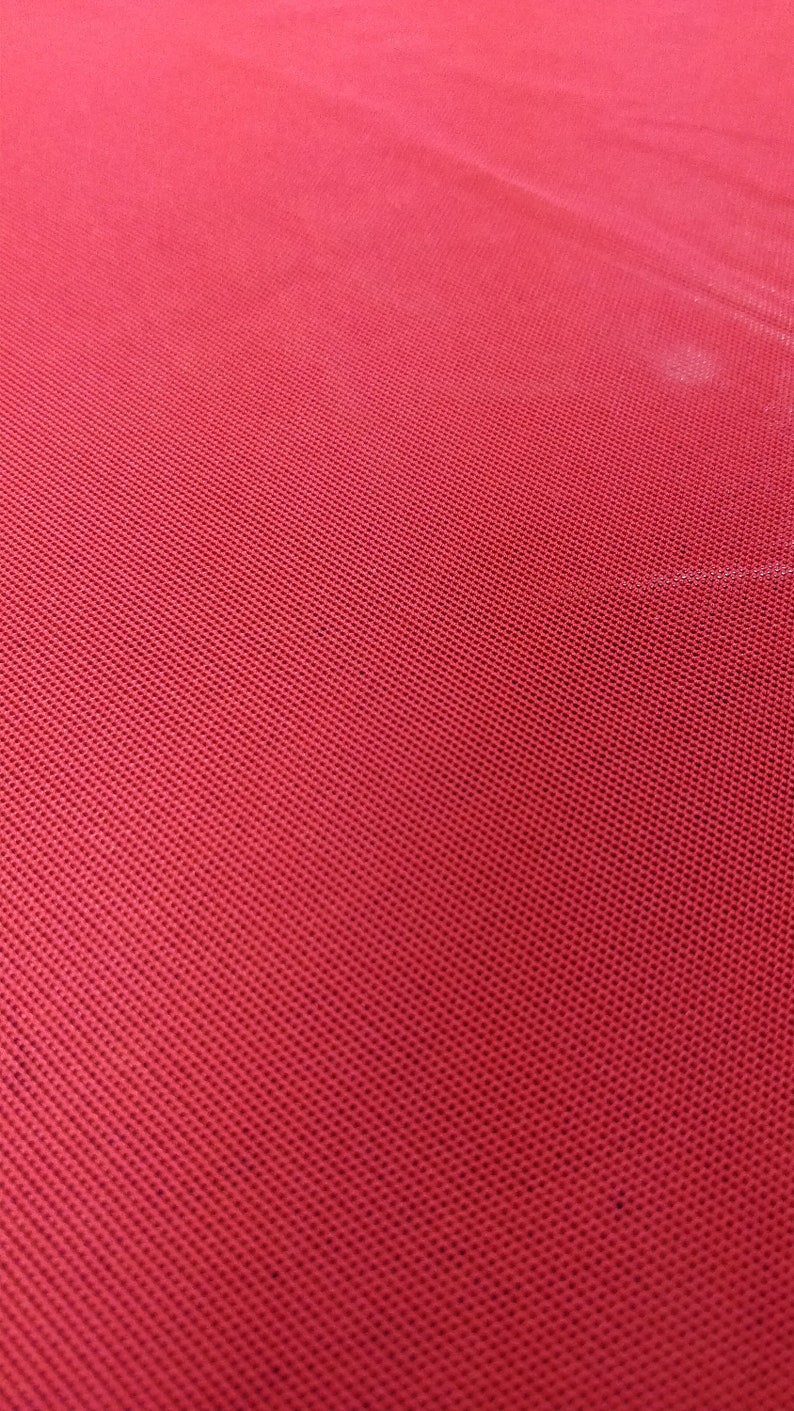 Stretch Sheer Mesh Fabric (cherry Red) | (4 Way Stretch/per Yard) - Etsy