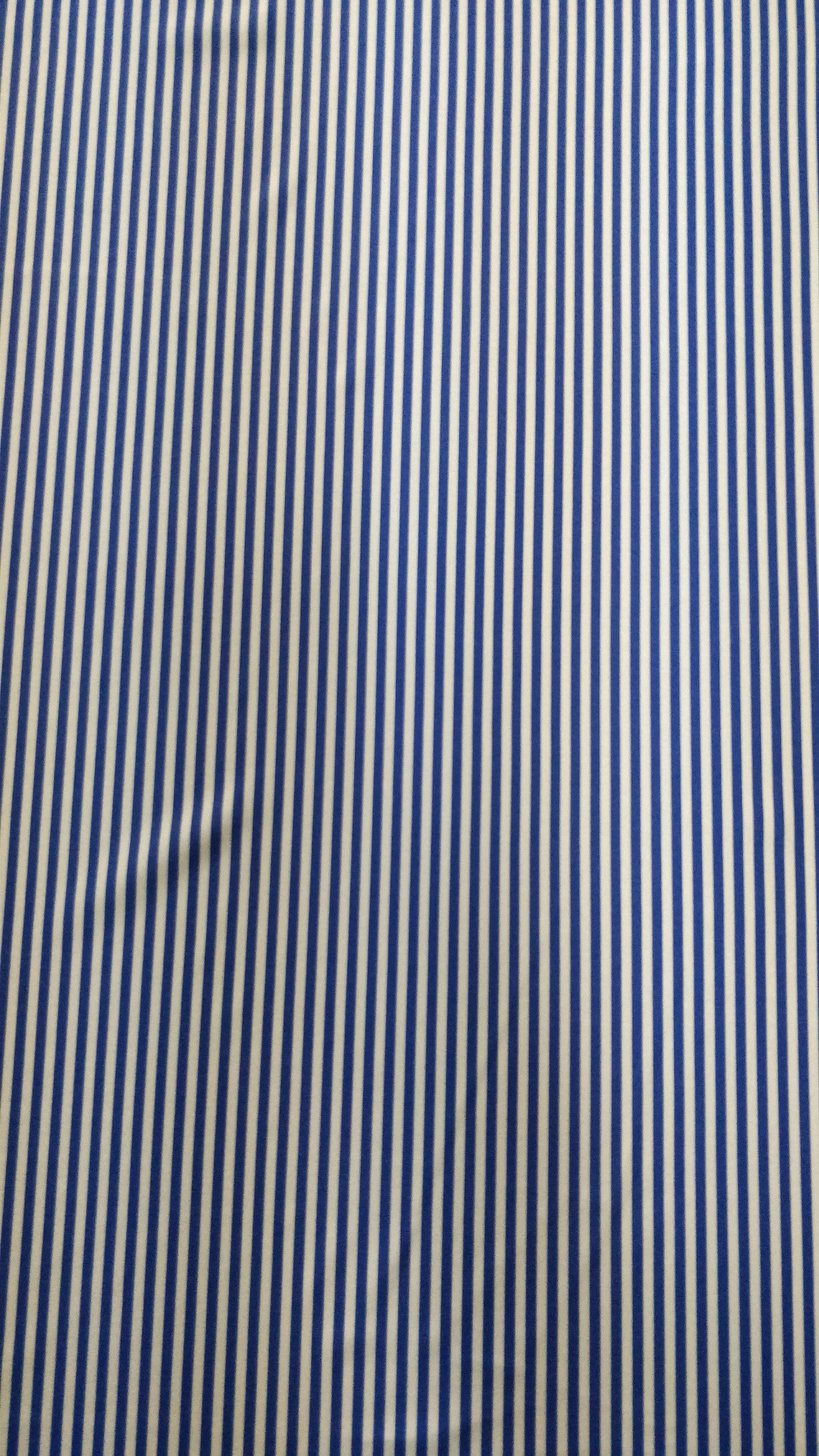 Rayures verticales sur tissu Poly Spandex blanc/bleu royal - Etsy France