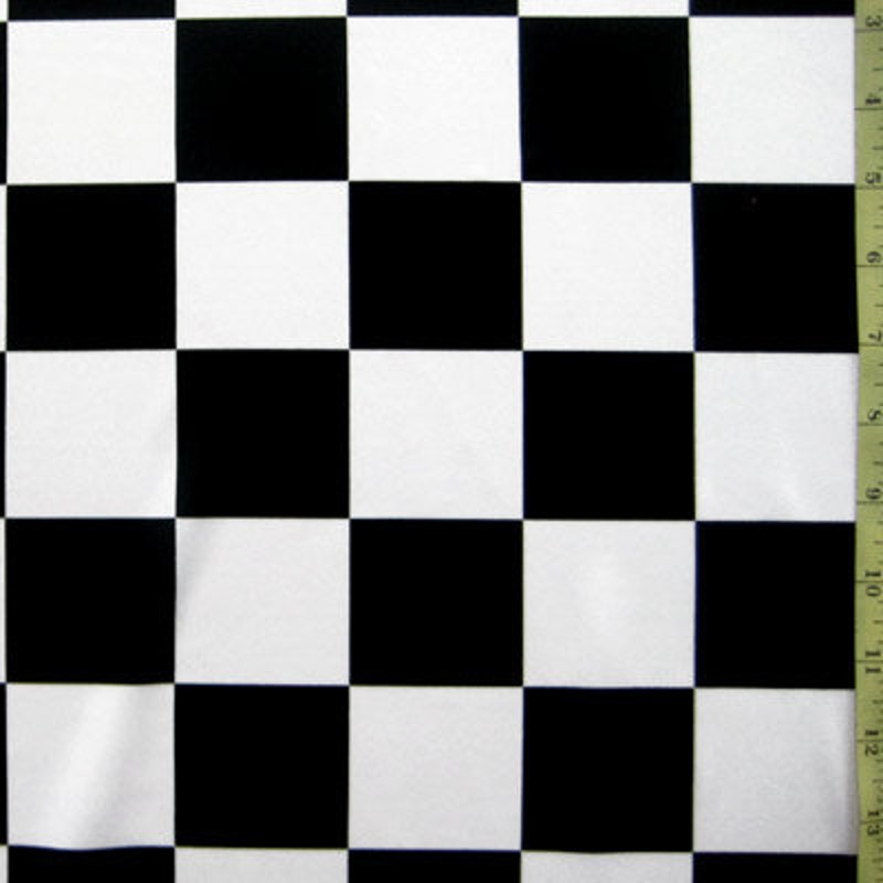 Checkerboard Fabric - Etsy