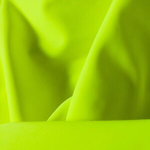 Matte Finish Milliskin Nylon Spandex Fabric (neon Yellow) | (4 Way ...