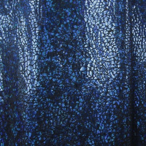 Holographic Foil Classic Avatar Pattern Spandex Fabric | (4 Way Stretch ...