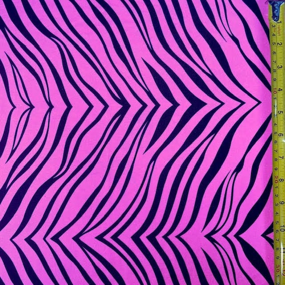 Neon Pink Zebra Print Zebra Print Shoulder Bag With Hot Pink