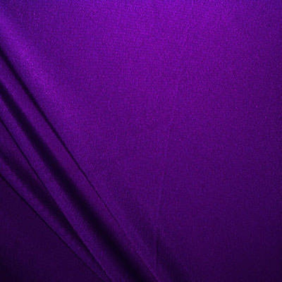 Matte Finish Milliskin Nylon Spandex Fabric (deep Purple) | (4 Way ...