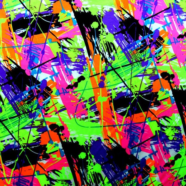 Paint Splatter Fabric - Etsy