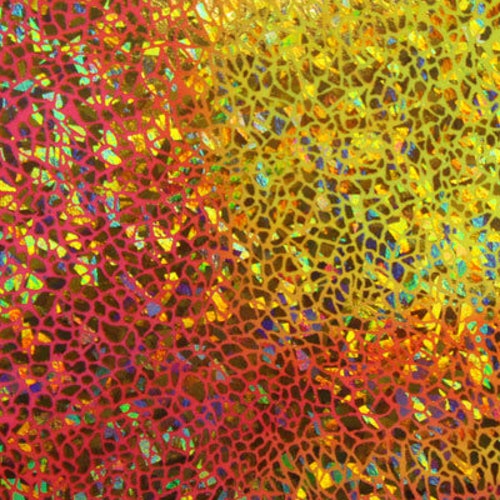 Holographic Foil Classic Avatar Pattern Spandex 4 Way - Etsy