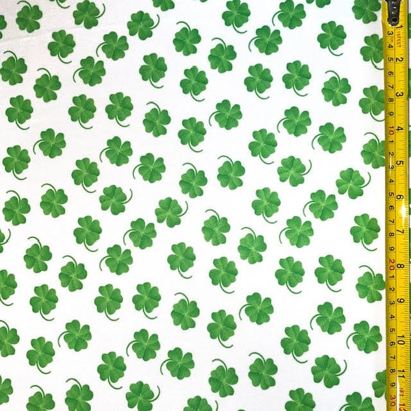 4 Leaf Clover Fabric - Etsy