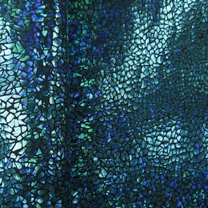 Holographic Foil Classic Avatar Pattern Spandex Fabric | (4 Way Stretch ...