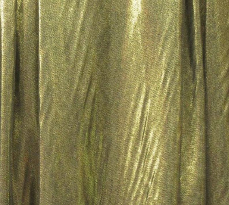 Edgy Metallic Gold Foil Stretch Sheer Mesh Fabric Multiple - Etsy