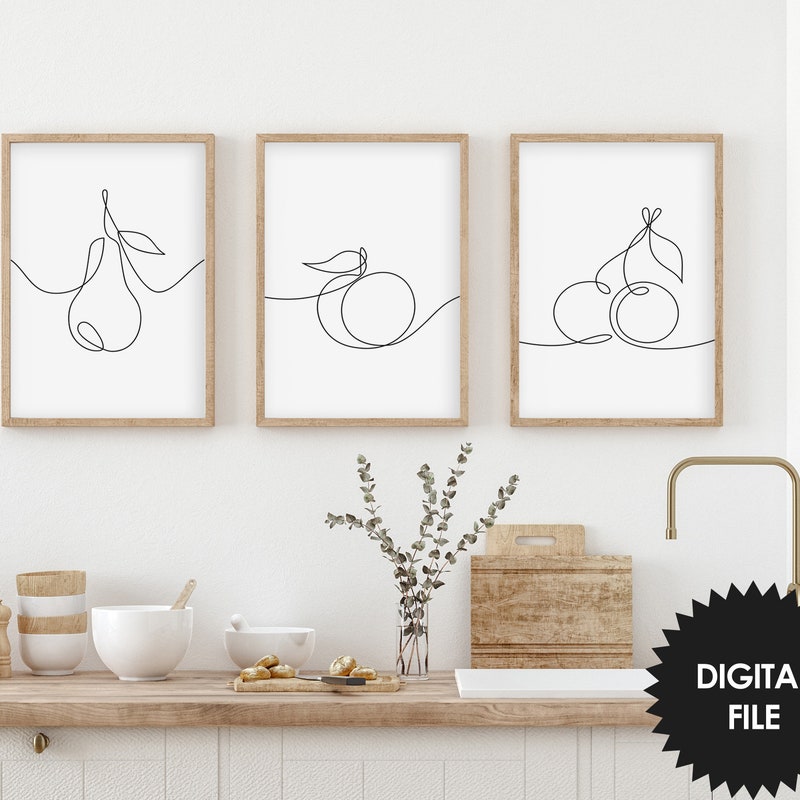 Line Wall Art - Etsy