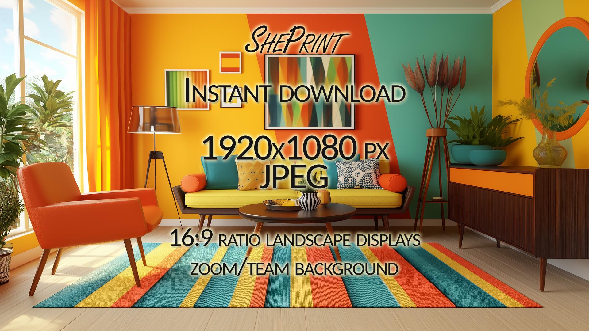 1970s Zoom Background