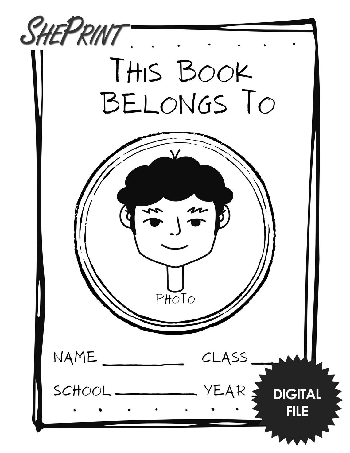 Printable School Leavers Book, Message Book, Year 6 Leavers Scrapbook ...