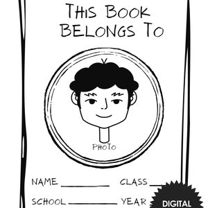 Printable School Leavers Book, Message Book, Year 6 Leavers Scrapbook ...