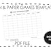 Pen and Paper Games, Cool Geography Game, Kids Printables, for Kids and ...