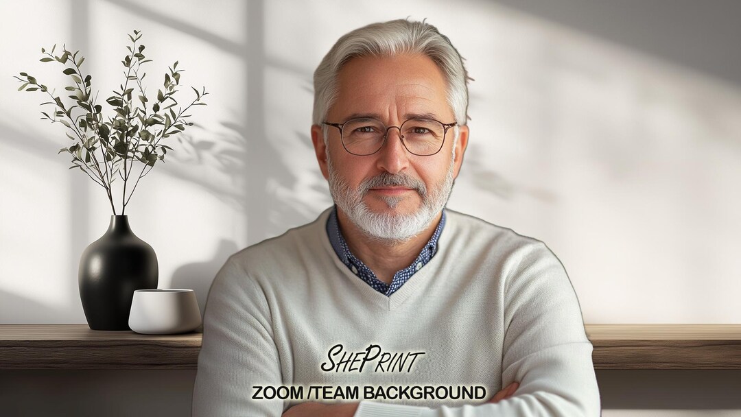 Simple Minimalist Zoom Background, Clear and Blur, for All Occasions ...