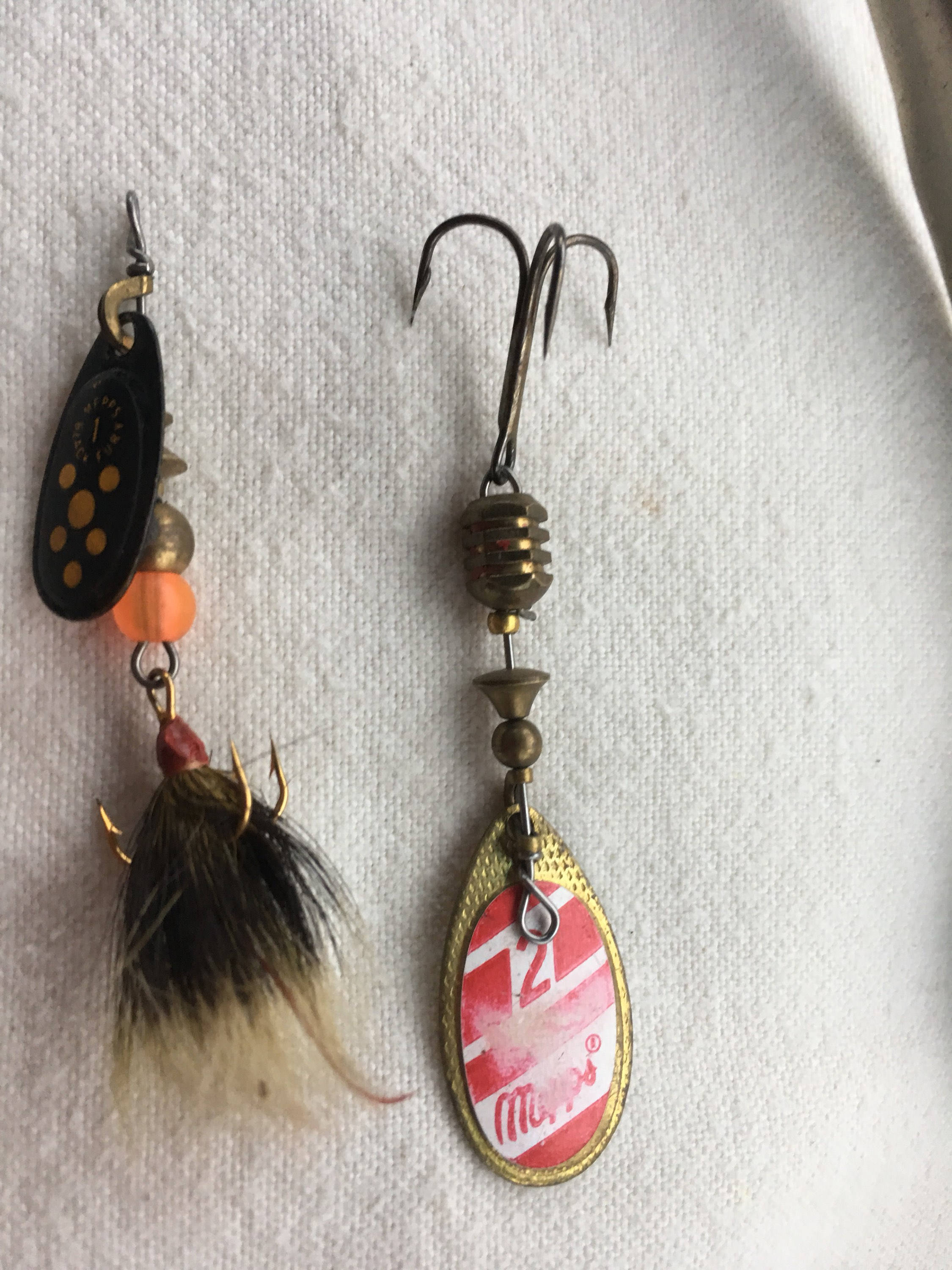 Vintage Mepps Lures/vintage Mepps Black Fury-1 Vintage | Etsy