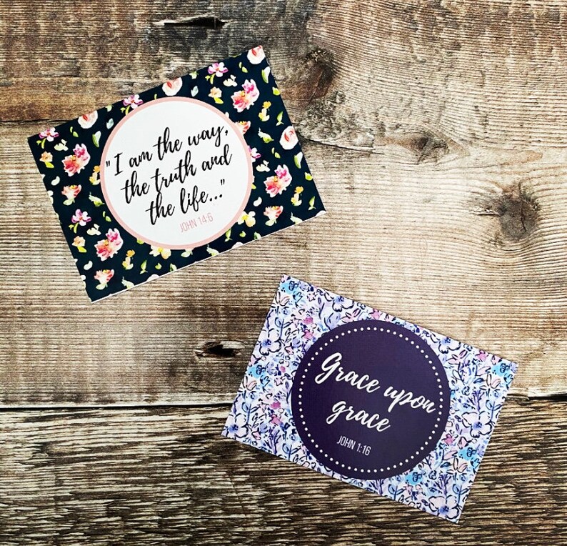 Gospel Bible Verse Scripture Cards Christian Gifts Bible - Etsy