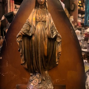 Art Deco Virgin Mary Altar - Etsy