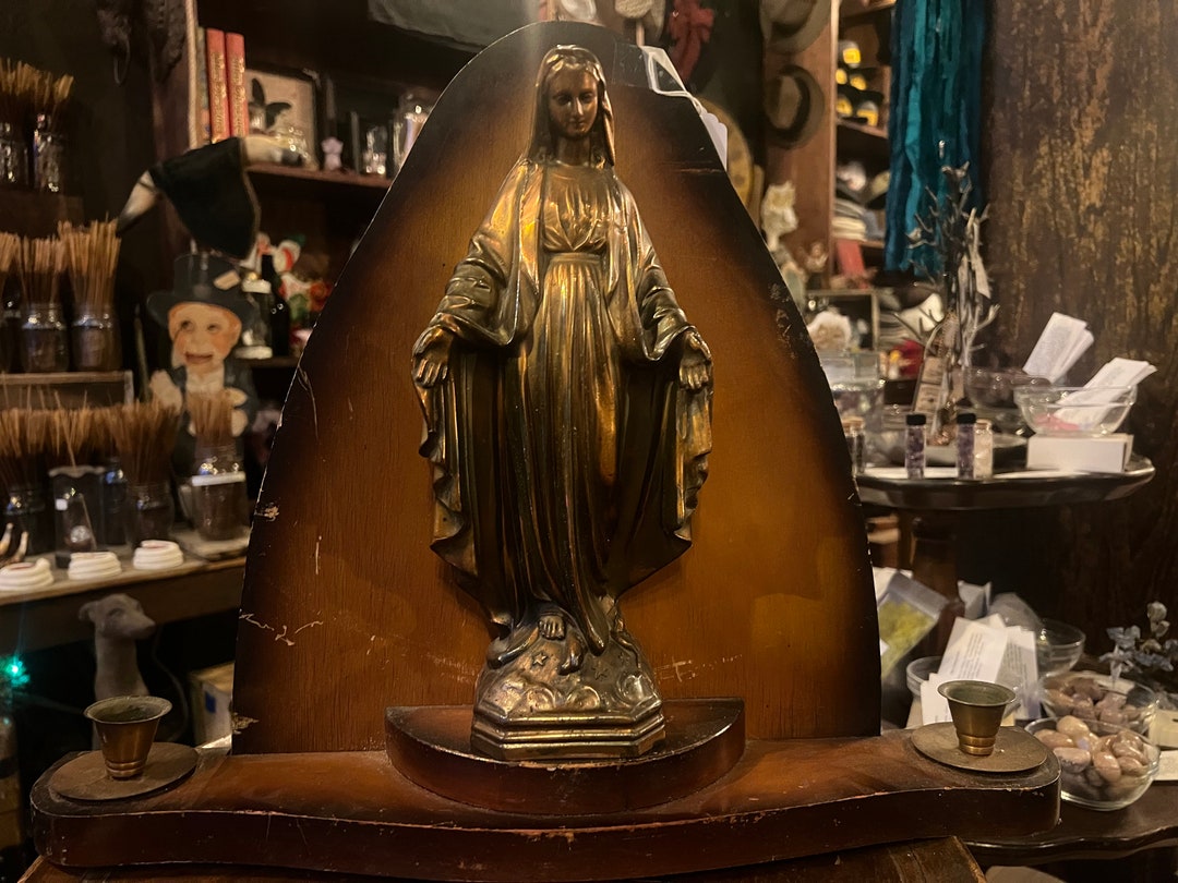 Art Deco Virgin Mary Altar - Etsy