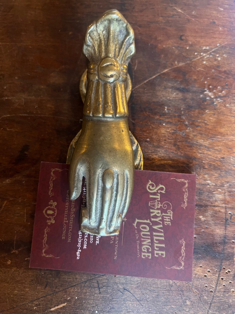 Antique Victorian Hand Paper Holder - Etsy